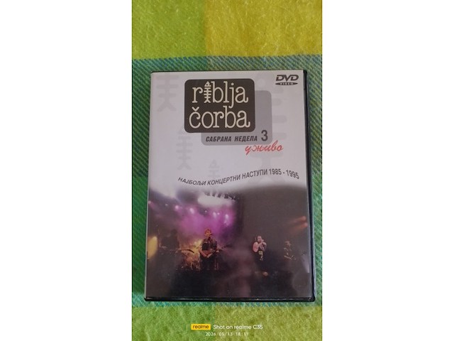 DVD RIBLJA CORBA SABRANA NEDELA UZIVO