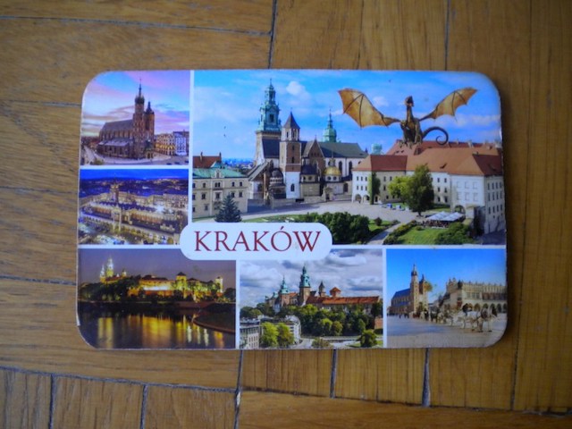 KRAKOV KRAKOW, magnet za frizider (6)