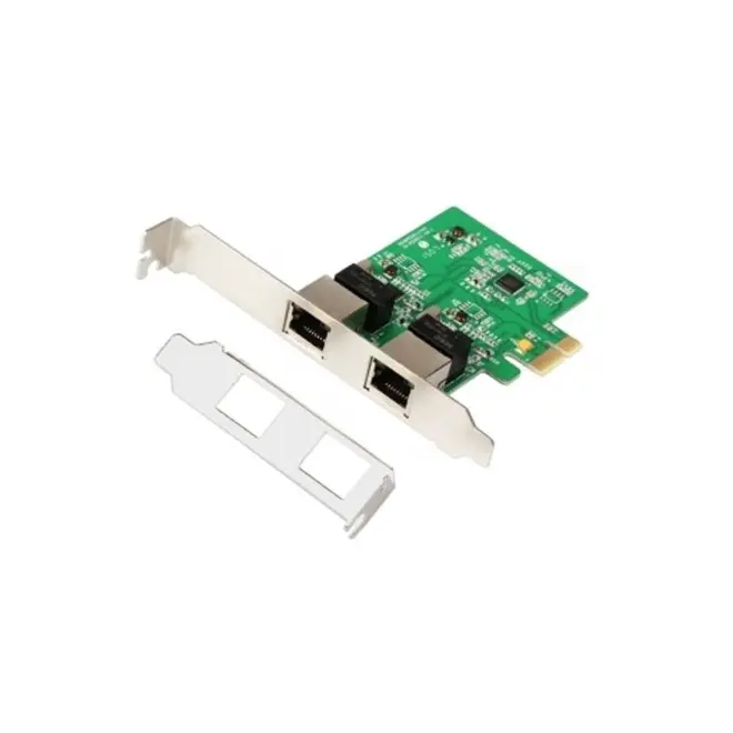LAN Mrezna Kartica E-Green PCIEx 2-ports Gigabit Ethernet