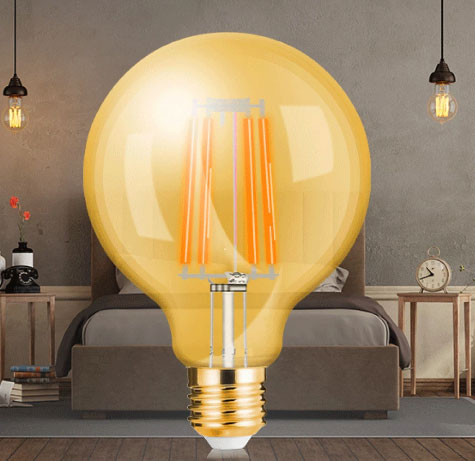 Vintage LED sijalica 6W 125mm