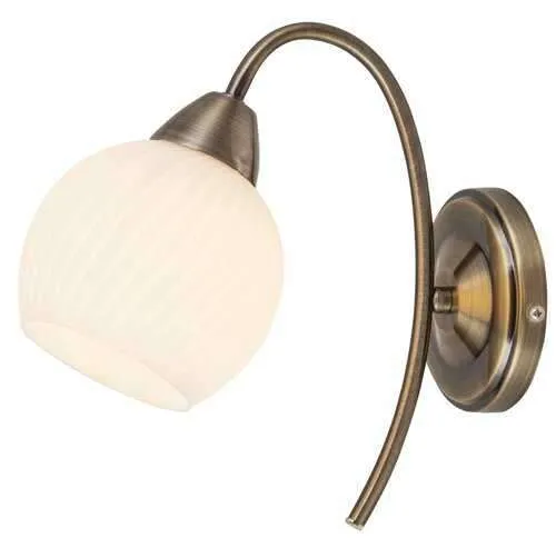 Zidna lampa Evangeline E14 1x MAX 40 antična bronza