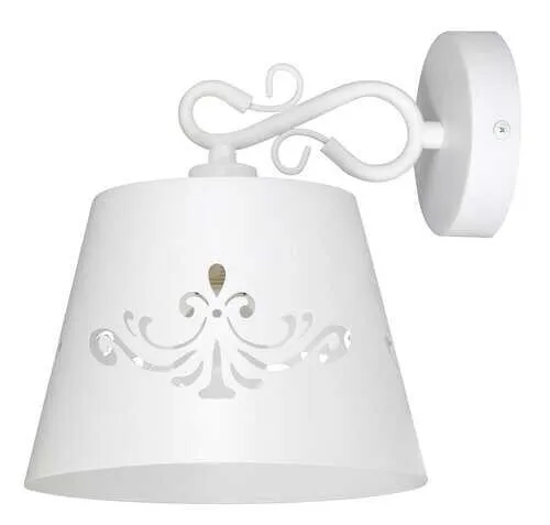 Zidna lampa Anna E14 1x MAX 40 mat belo
