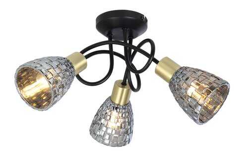 Plafonjera Stacy E14 3x MAX 40 crna
