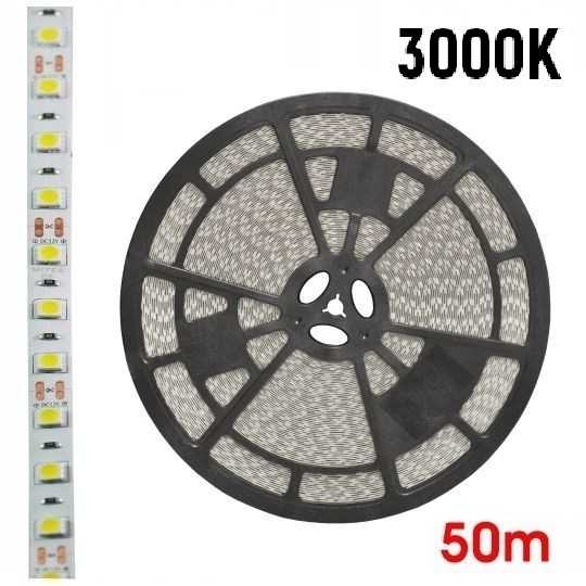 MLR-5050-60-ML 3000K toplo bela LED traka 50m kotur 12V 8W 60 LED/1m IP20 Mitea Lighting