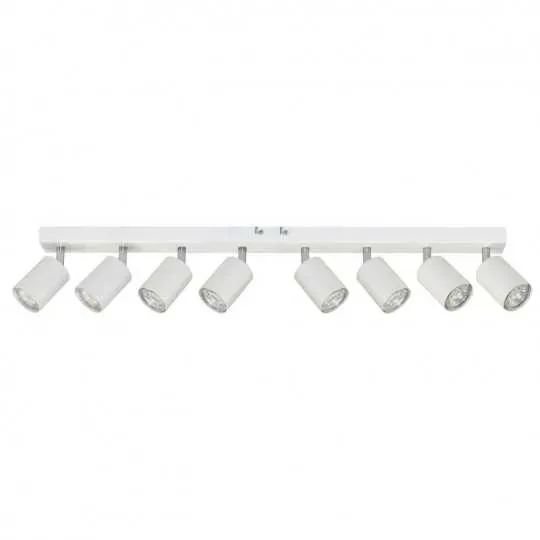 AD-OP-6278WGU10 bela spot lampa 8xGU10 max 50W DOA ADVITI