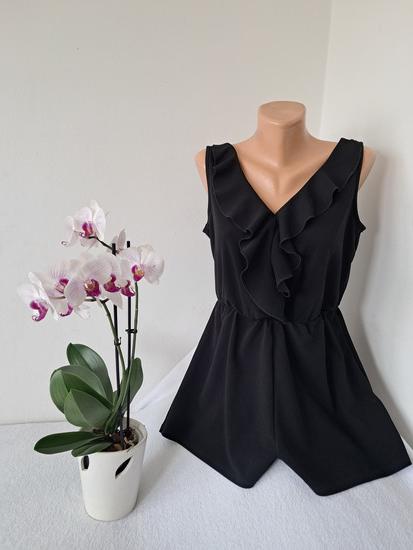 TERRANOVA elegantan crni kombinezon vel L