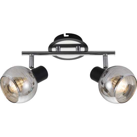 M160520 40W hrom 2xE14 Spot lampa Mitea Lighting