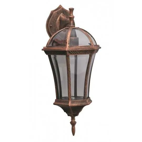 M2004-D Max 1x60W braon IP44 E27 baštenska lampa fenjer Mitea Lighting