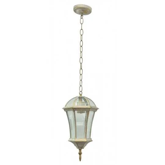 M2004-V Max 1x60W beli IP44 E27 baštenska lampa fenjer Mitea Lighting