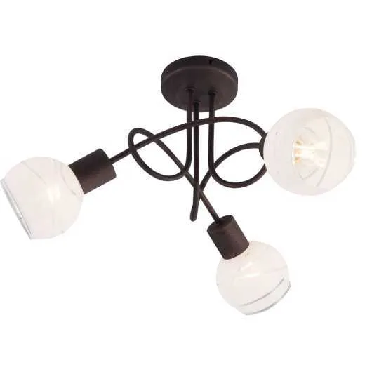 M150331 40W braon 3xE14 Luster Mitea Lighting