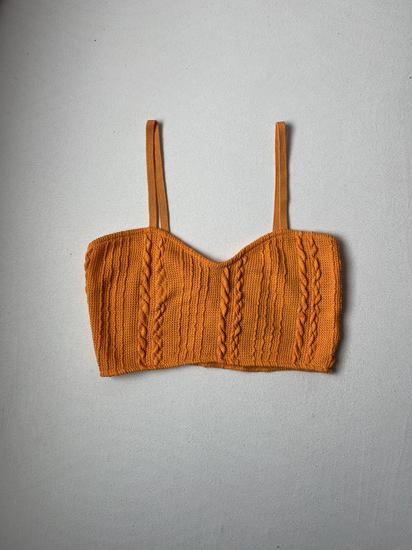 Zara narandzasti Top