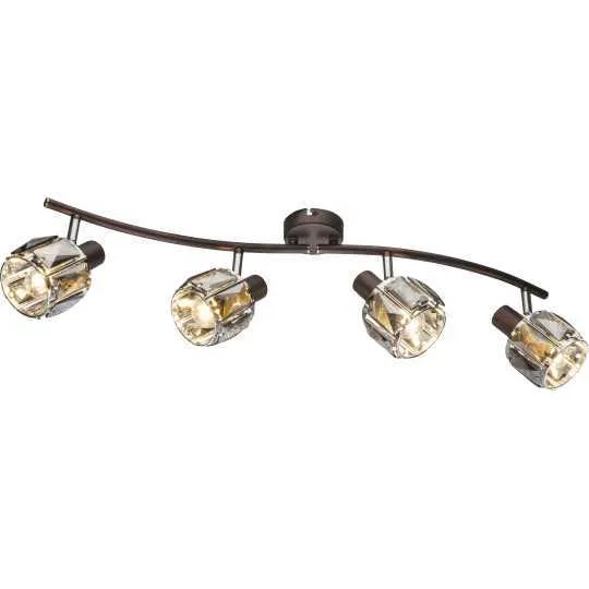 M160740 -B 40W braon 4xE14 Spot lampa Mitea Lighting