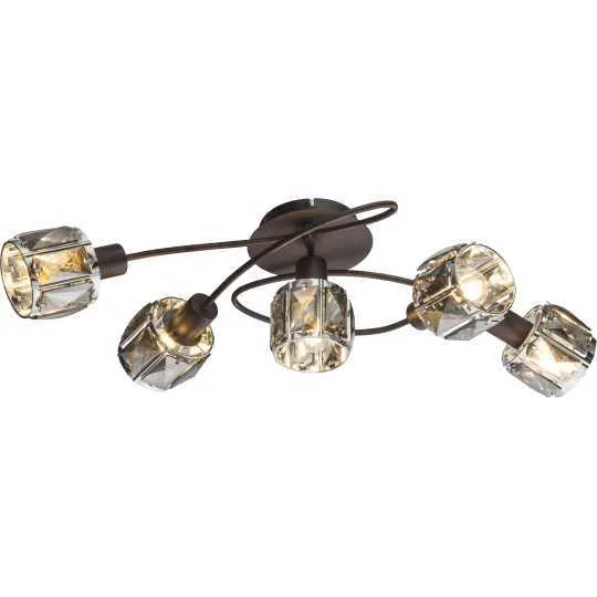 M160732-B Max 40W braon 5xE14 Luster Mitea Lighting