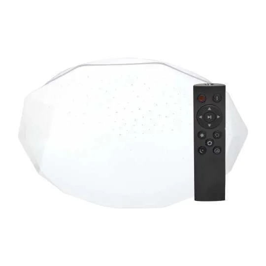 M205404 2x18W 180~260V 3000~6500K bela fi350mm SMD LED plafonjera dijamant + daljinski Mitea Lighting