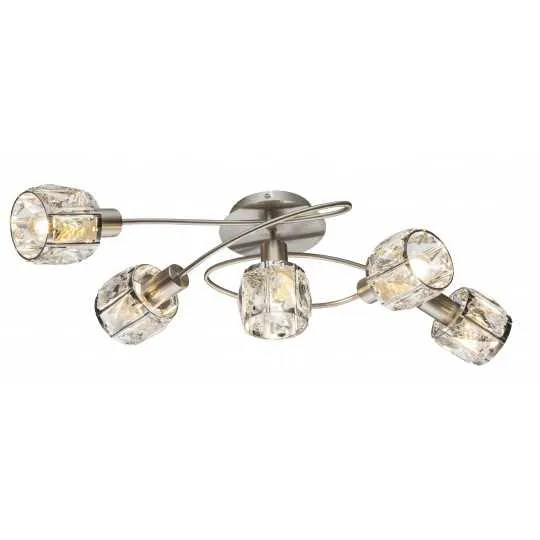 M160732 Max 40W hrom 5xE14 Luster Mitea Lighting