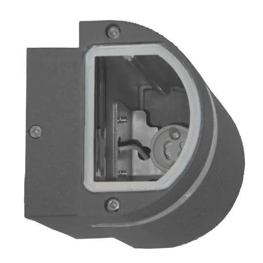 M038 Max 35W antracit siva IP44 1xGU10 lampa zidna Mitea Lighting