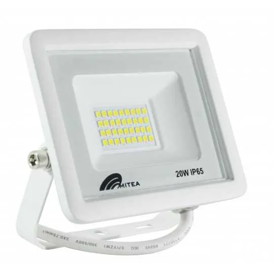 M480020-B1 6500K SMD ECO LED reflektor 20W beli IES Mitea Lighting