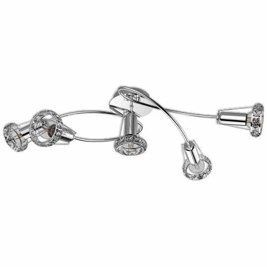 M151150 40W hrom 5xE14 Luster Mitea Lighting