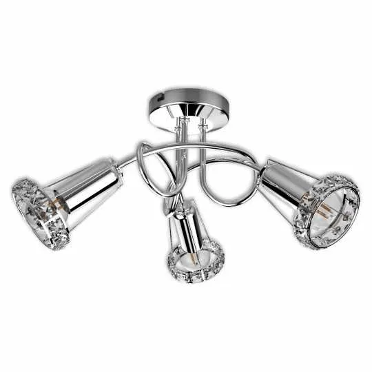 M151131 40W hrom 3xE14 Luster Mitea Lighting