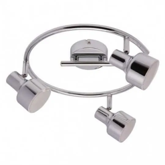 M140932 3x5W 3000K hrom LED spot lampa 1050lm Mitea Lighting