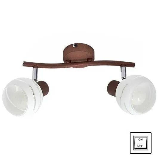M150320 P Spot lampa sa prekidačem 2xE14 40W Mitea Lighting