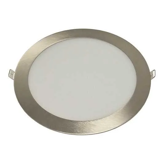 M18UO-SN 18W 6500K saten nikl ugradni okrugli LED panel Mitea Lighting 25 mes