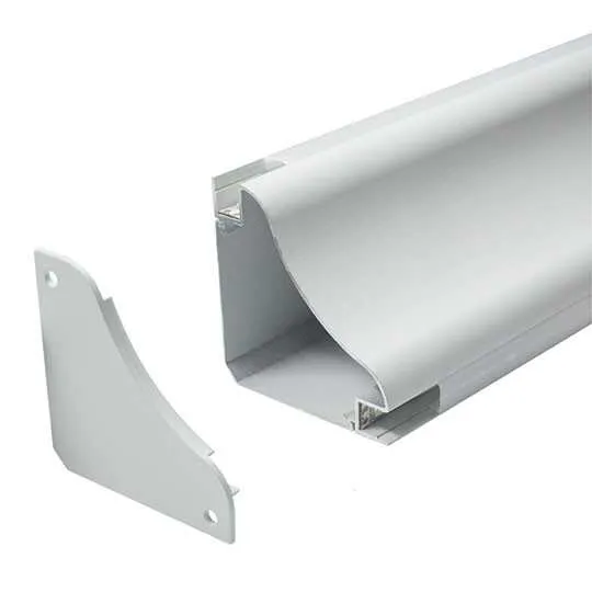MA7069 Aluminijumski profil za LED trake set sa difuzorom 69 1×69 1x2000mm Mitea Lighting