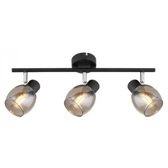 M195130 40W crna+siva 3xE14 Spot lampa Mitea Lighting