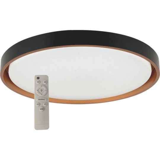M205521 2x60W 200~240V 3CCT 3000/4000/6500K crno-zlatna fi500mm SMD LED plafonjera sa daljinskim Mitea Lighting