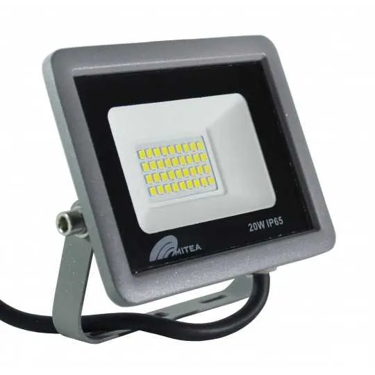M480020-S1 6500K SMD ECO LED reflektor 20W tamno sivi IES Mitea Lighting