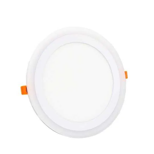 M18UO-D 18+6W 6500K+zelena ugradni okrugli LED panel Mitea Lighting