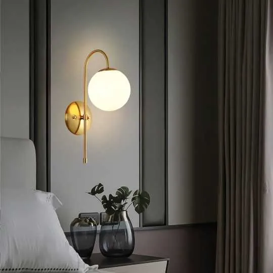 M0119-1Z BR zidna lampa staro zlato 1xG9 220V Mitea Lighting