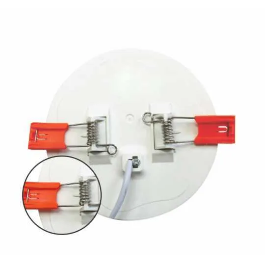 MP18UO-FL 18W 4000K beli ugradni okrugli LED panel FRAME LESS BACK SIDE Mitea Lighting