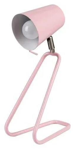 Stona lampa Olaf E14 1x MAX 25 ružičasto