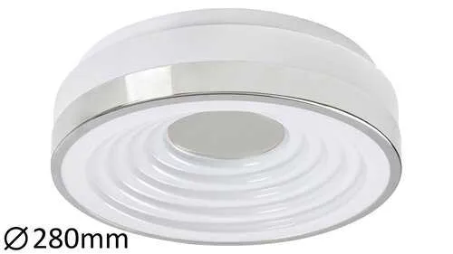 Plafonjera Polina LED 18 hrom