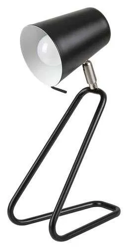 Stona lampa Olaf E14 1x MAX 25 crna