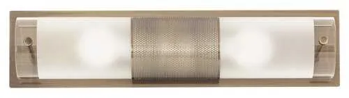 Zidna lampa Periodic E14 2x MAX 40 bronzana