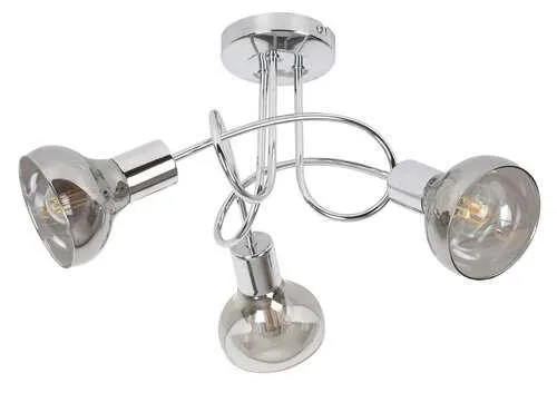 Plafonjera Holly E14 3x MAX 40 hrom