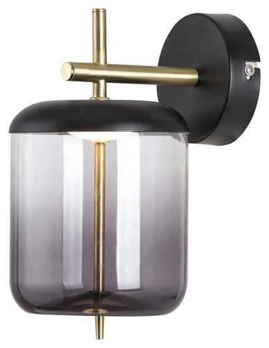 Zidna lampa Delice LED 6 crna