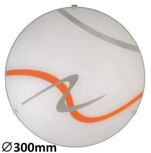 Plafonjera Soley E27 1x MAX 60 bela