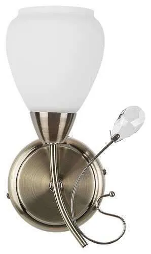 Zidna lampa Susan E27 1x MAX 60 bronzana