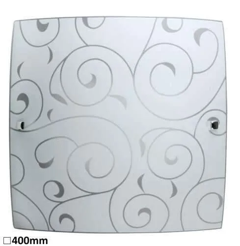 Plafonjera Harmony Lux E27 2x MAX 60 beli sa motivima
