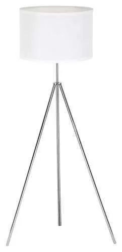 Podna lampa Stanislaw E27 1x MAX 60 hrom