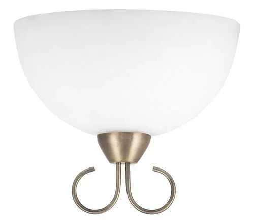 Zidna lampa Aurelia E27 1x MAX 25 bronzana