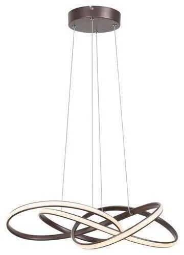 Visilica Ambrosio LED 40 braon