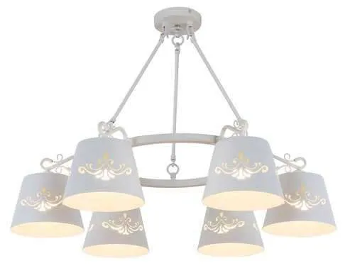 Luster Anna E14 6x MAX 40 mat belo
