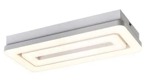 Plafonjera Alana LED 40 mat belo