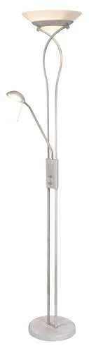 Podna lampa Gamma Trend E27 2x MAX 15 + G9 1x MAX 40 antik bela
