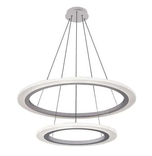 Visilica Adrienne LED 62 srebrna