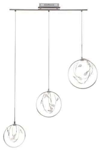 Visilica Chrissy LED 20 srebrna